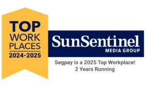 Florida Top Workplaces Award Winner 2025 | Segpay